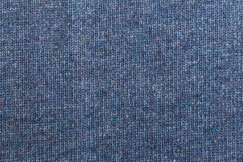 Blue Knitting Wool Texture Background Stock Photo - Image of knit ...