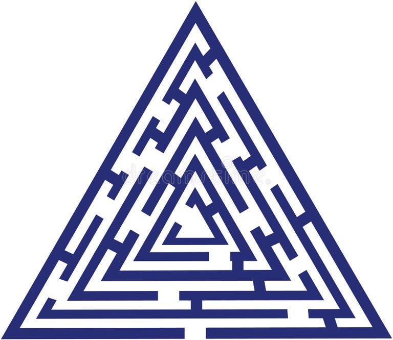 Simple Blue Maze Stock Illustrations – 1,180 Simple Blue Maze Stock ...