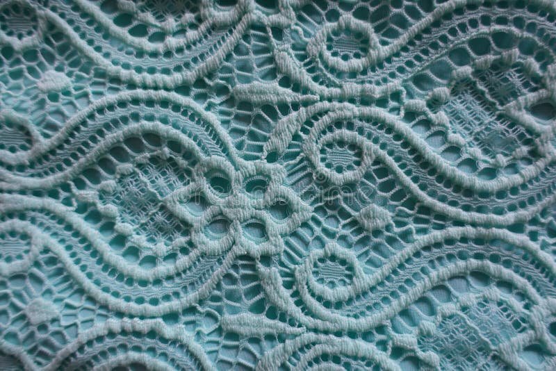 Blue lace fabric stock photo. Image of pattern, cloth - 89805524