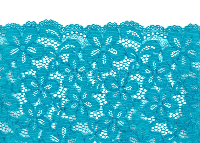 Blue lace. stock photo. Image of lace, decoration, border - 71092824