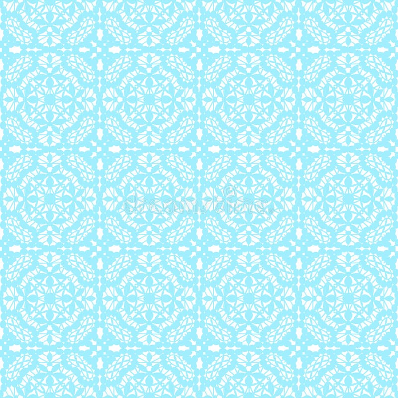 Blue lace pattern stock vector. Illustration of floral - 60358889