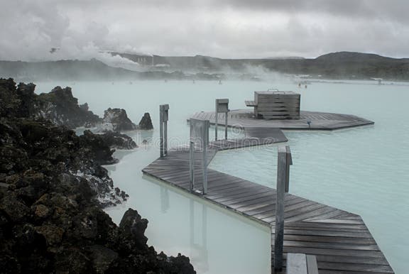 Blue Lagoon stock image. Image of silica, spring, grindav - 1397051