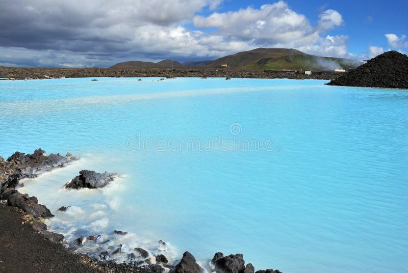 Blue lagoon stock photo. Image of reykjavik, desktop, pool - 6314820