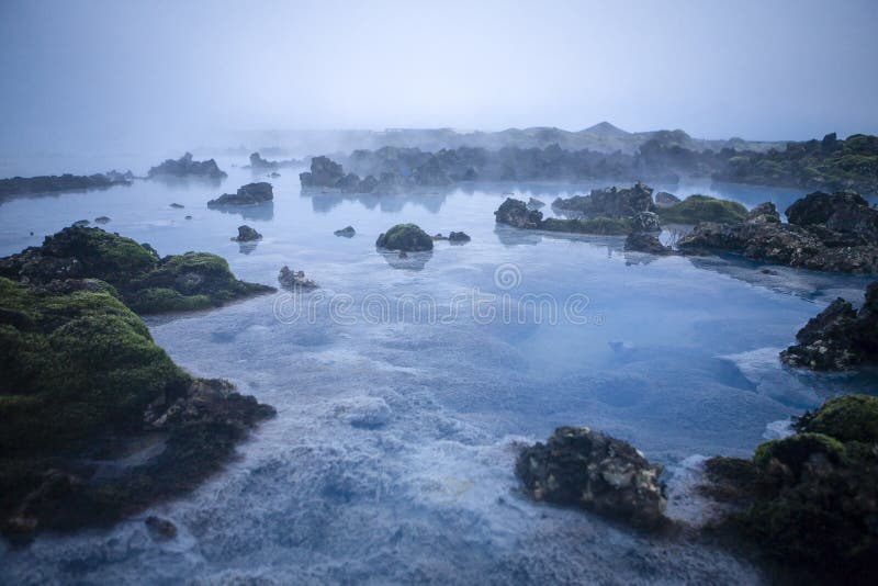 Blue Lagoon stock photo. Image of blue, scenery, bluelagoon - 54050240