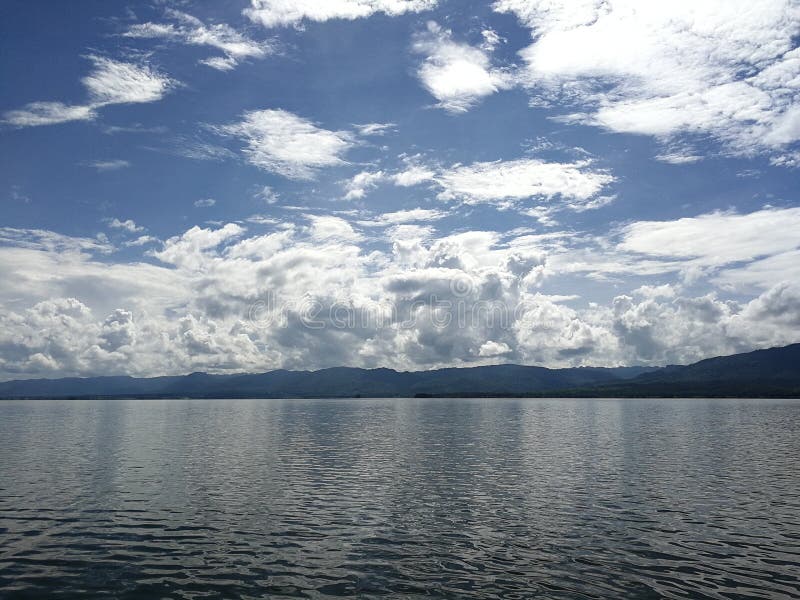 Blue lake stock photo. Image of lake, daylight, blue - 101248700