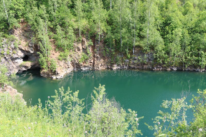 Blue lake stock photo. Image of scenic, water, tranquility - 74202708