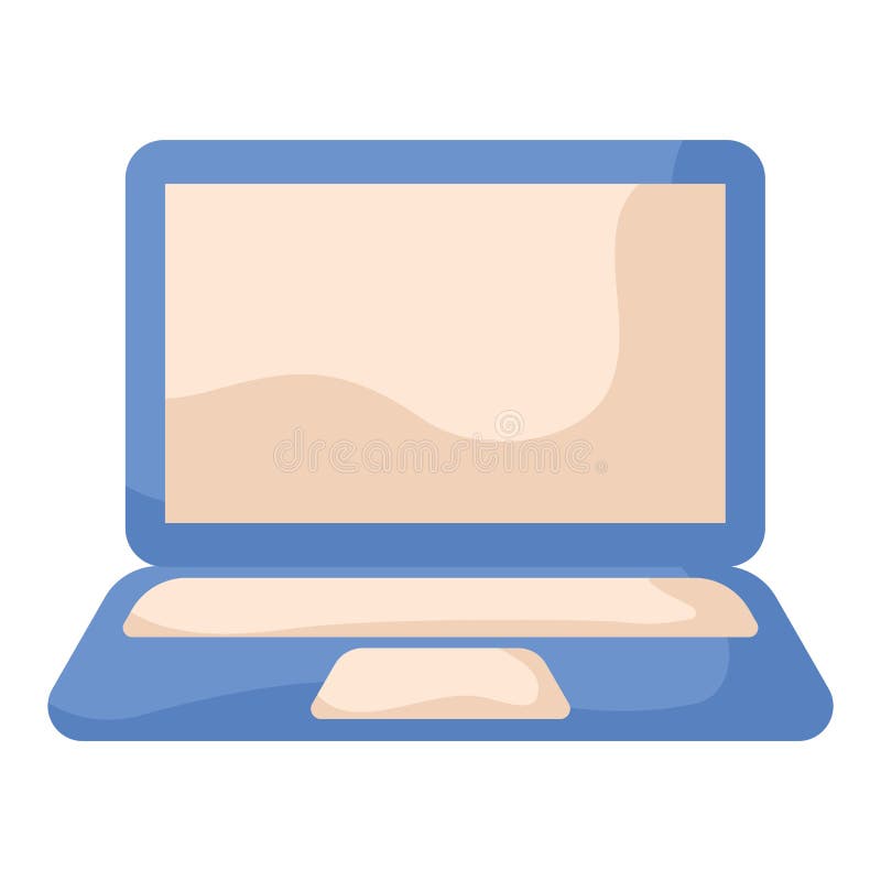 Laptop computer icon image stock vector. Illustration of notebook ...
