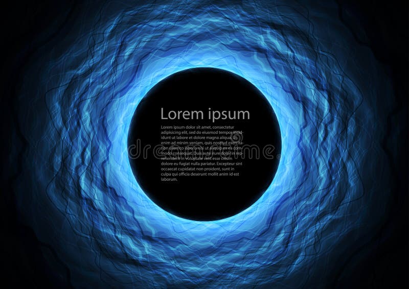 Blue Layered Vector Text Background Stock Vector - Illustration of ...