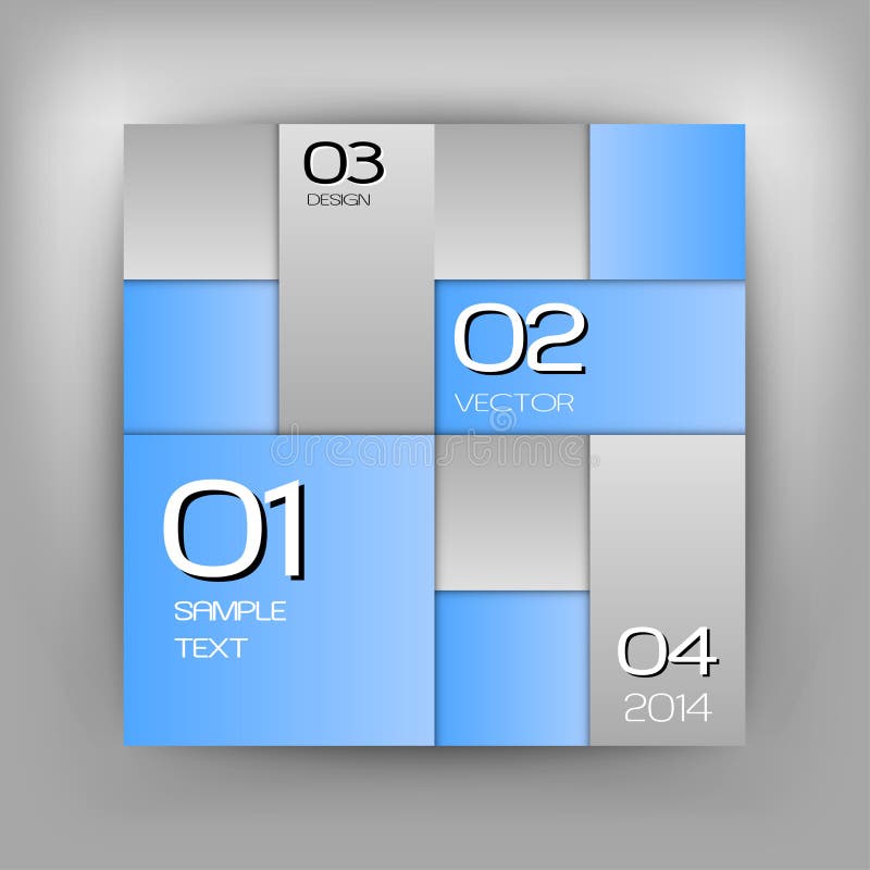 Blue Layout stock vector. Illustration of layout, info - 37702885