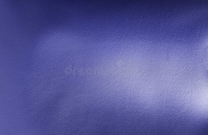 Blue Leather, Closeup View of Material Texture Stock Photo - Image of ...