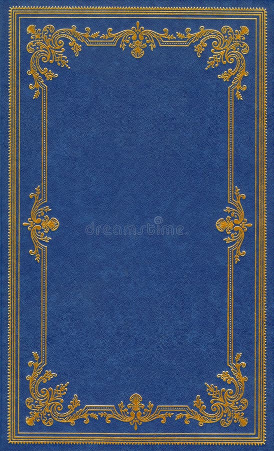 Blue leather cover stock photo. Image of leather, blue - 36622478