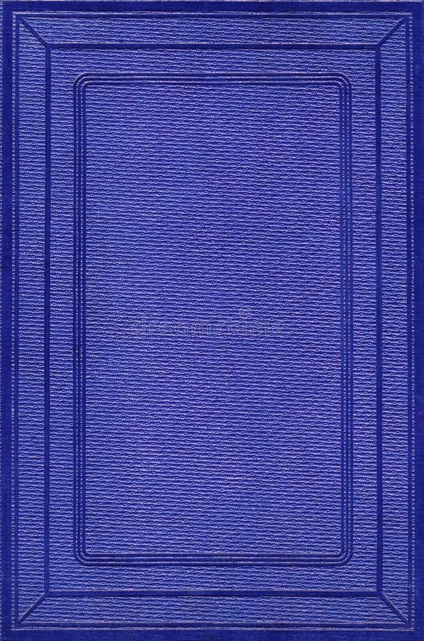 Blue leather cover stock photo. Image of blue, ancient - 44351414
