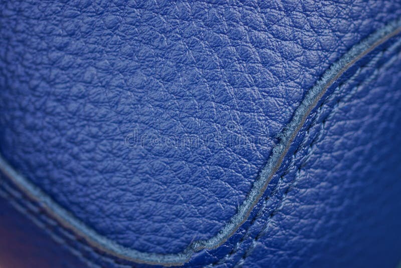 Blue Leather Texture on the Shoe Stock Photo - Image of abstract, color ...