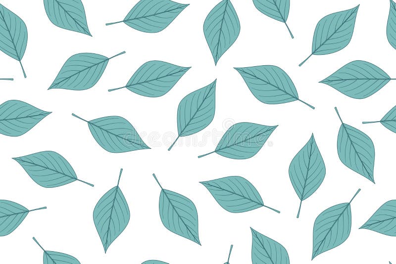 Tea leaves stock vector. Illustration of isolated, sprout - 14754864