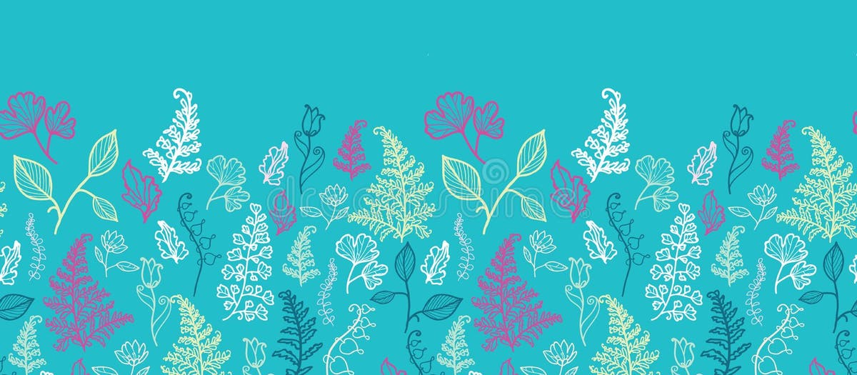 Horizontal Seamless Pattern Background Stock Illustrations – 125,672 ...