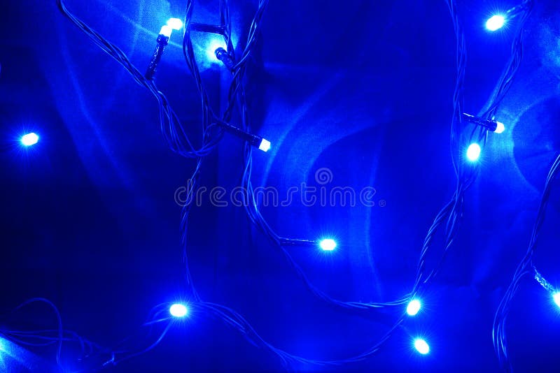Blue led lights stock photo. Image of blue, colorful - 30141042