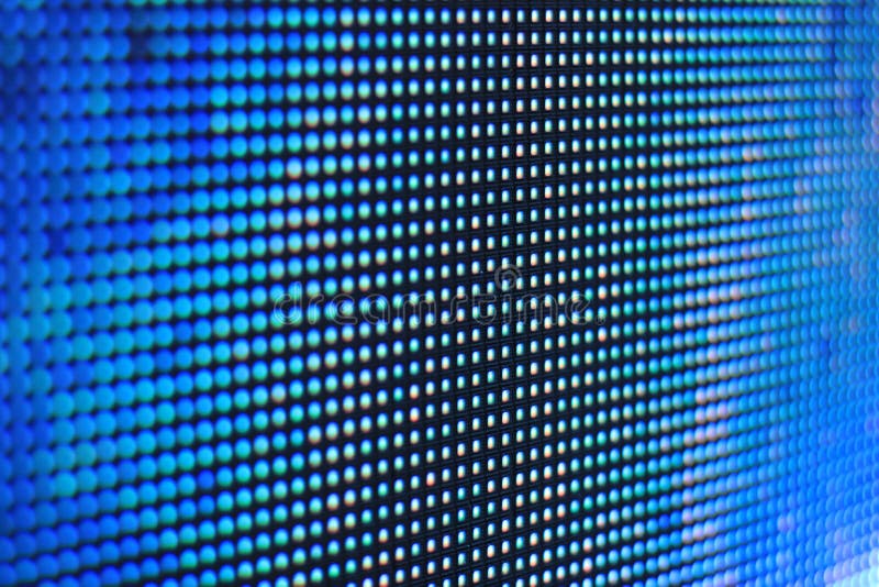 LED Screen Picture Red Horizontal Stock Image - Image of equipment ...