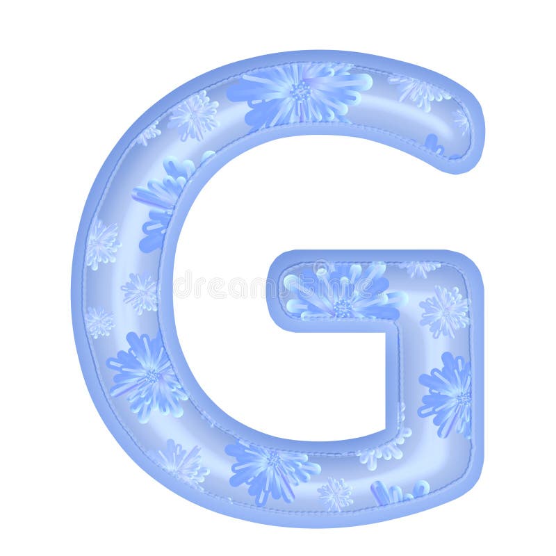 Alphabet Lettering for Kids G Stock Illustration - Illustration of ...