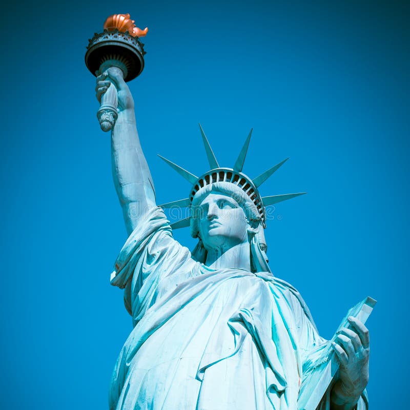 Blue liberty stock image. Image of america, liberty - 195139079