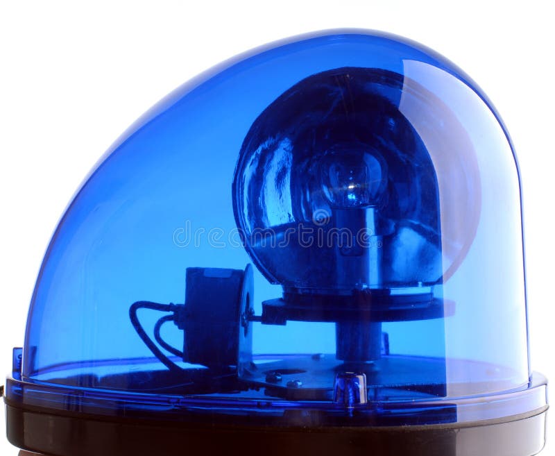 Blue light stock photo. Image of revolving, detective - 2847832