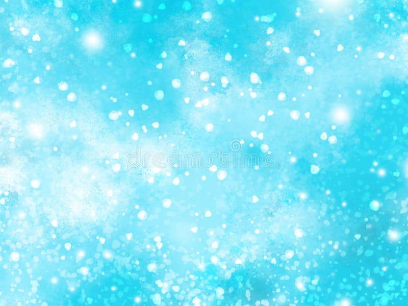 Blue Light Aqua Glitter Light Background Stock Illustration ...