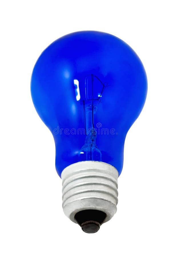 Blue Light Bulb Free Stock Photos & Pictures, Blue Light Bulb Royalty ...