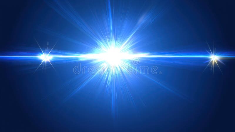 Blue Light Burst, Space, Energy, Background, Graphic Design Stock Image ...