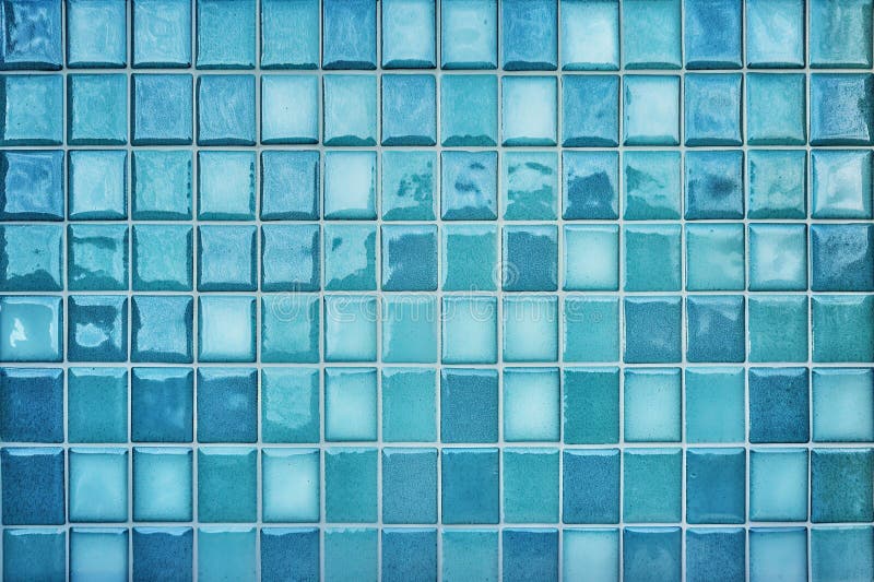 Blue Light Ceramic Tiles: Mosaic Background for Bathroom & Kitchen ...
