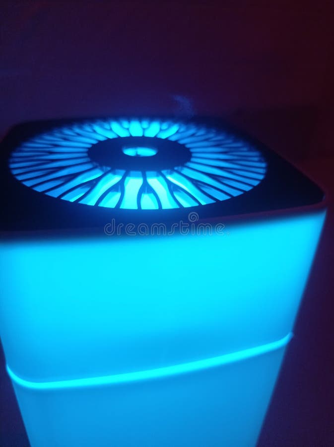 Blue Light of Diffuser stock image. Image of blue, light - 263084241