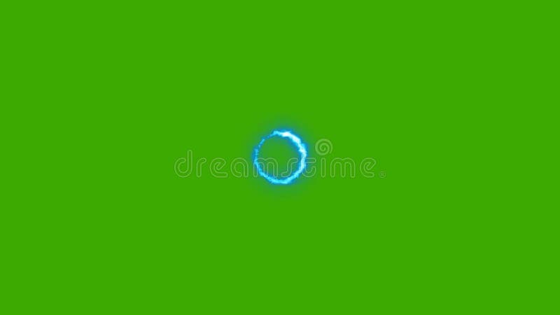 Blue Light Effect Portal Green Screen Background Stock Footage - Video ...
