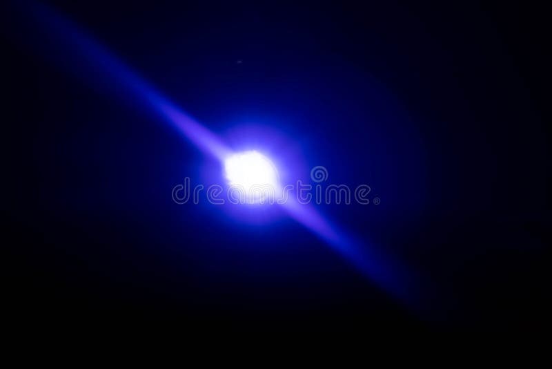 Blue Light Flare Special Effect, Concept Business Stock Photo - Image ...