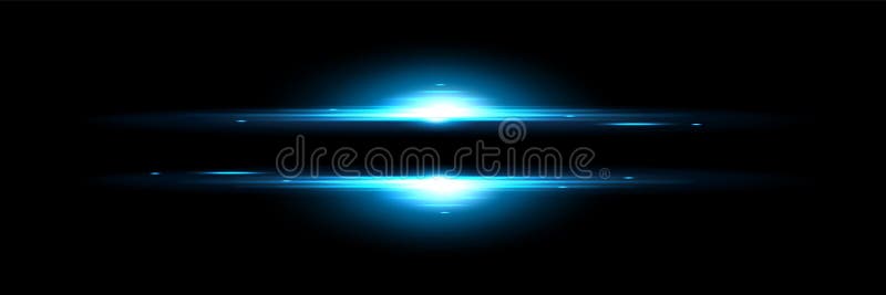 Blue light flash lines stock vector. Illustration of beam - 301082514