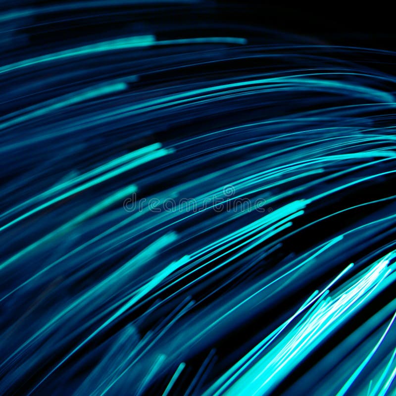 Blue light lines on black stock image. Image of modern - 18636039