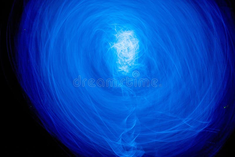 Blue Light Art stock photo. Image of blur, glow, electroluminescence ...