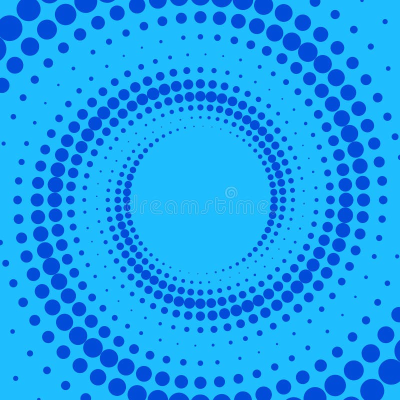 Blue and Light Blue Retro Comic Background Stock Vector - Illustration ...