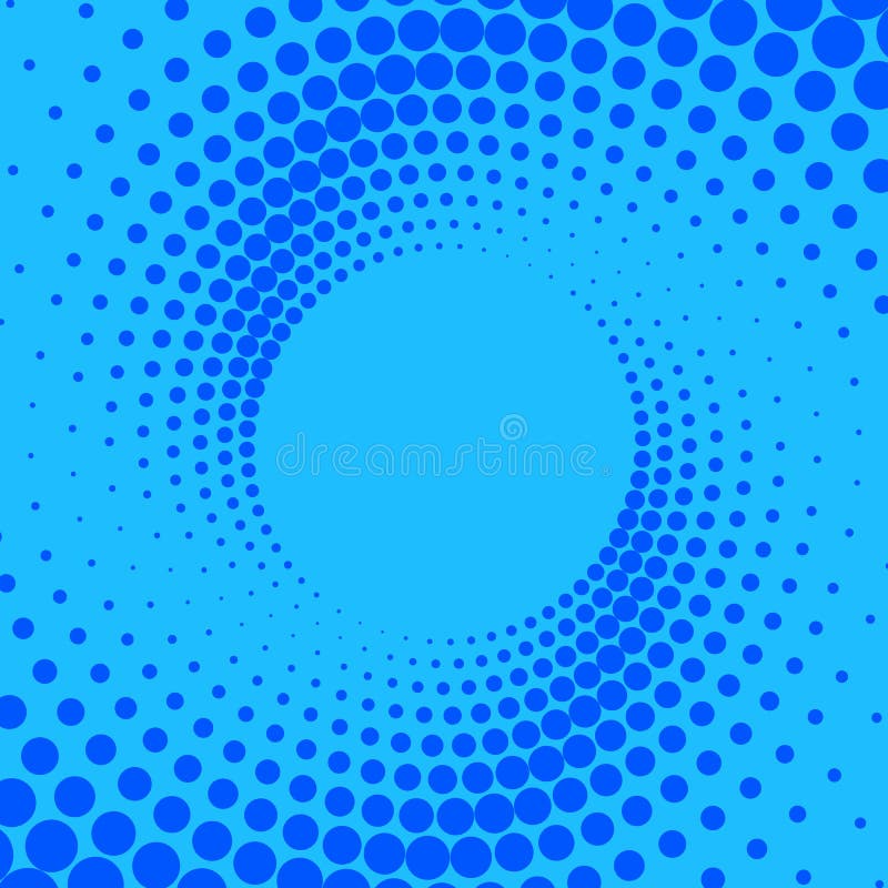 Blue and Light Blue Retro Comic Background Stock Vector - Illustration ...
