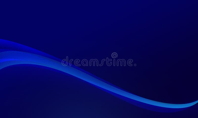 Blue Light Shine Wave Curve on Soft Gradient Abstract Background for ...