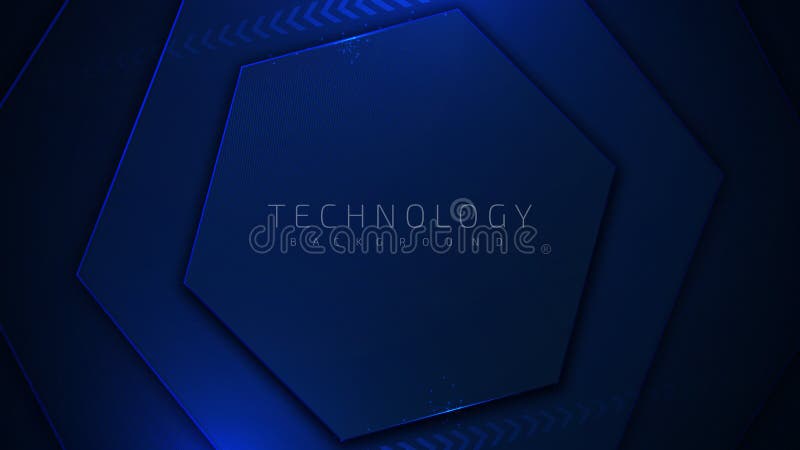 Blue Light Sparkle Line on Dark , Technology Design Concept . Abstract ...