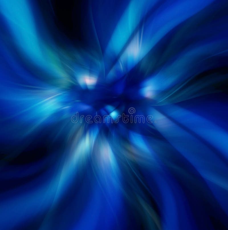 Blue Light Speed Abstract Background Stock Photo - Image of reflection ...