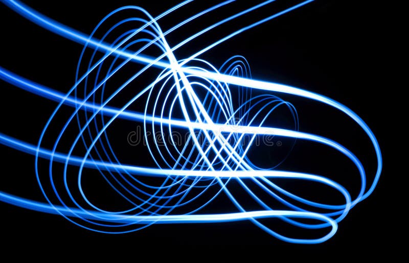 Blue light waves stock image. Image of long, decoration - 28485321