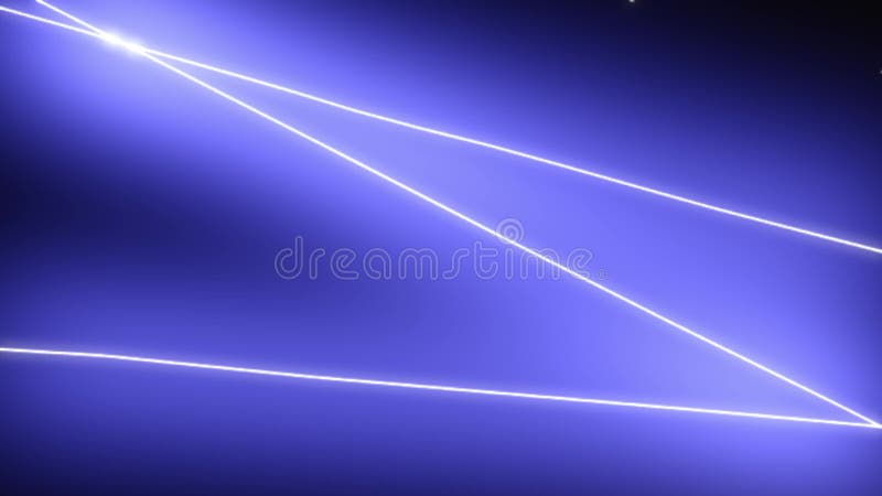 Blue Lightning Moving Plasma Rays in the Flask Stock Footage - Video of ...