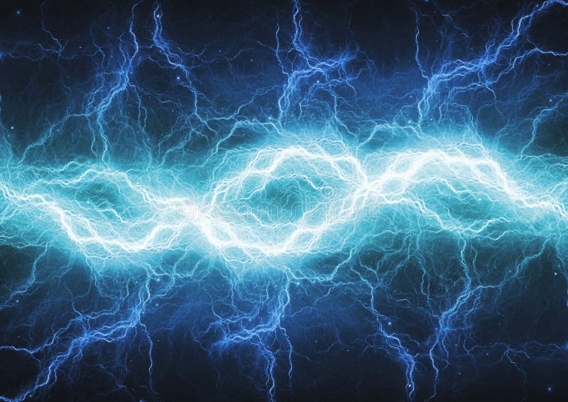 Blue lightning stock illustration. Illustration of dazzle - 89822956