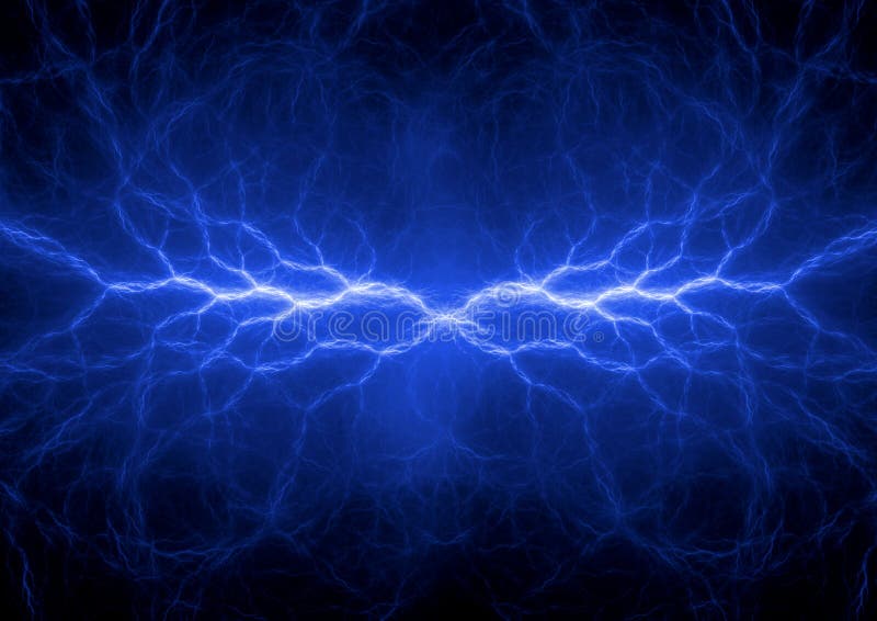 Blue lightning stock illustration. Illustration of flare - 91408870