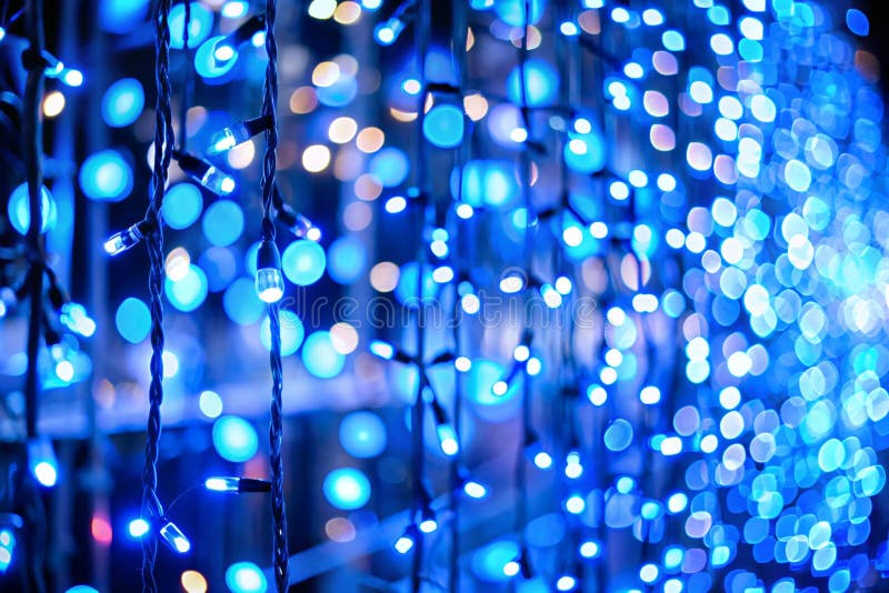 Blue Lights Background for Digital Projects and Party Themes Stock ...