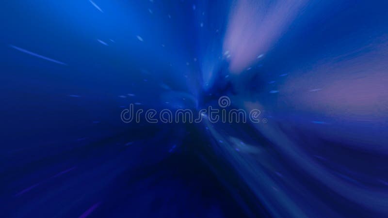 Blue Lights Space Warp Abstract Stock Image - Image of space, blue ...