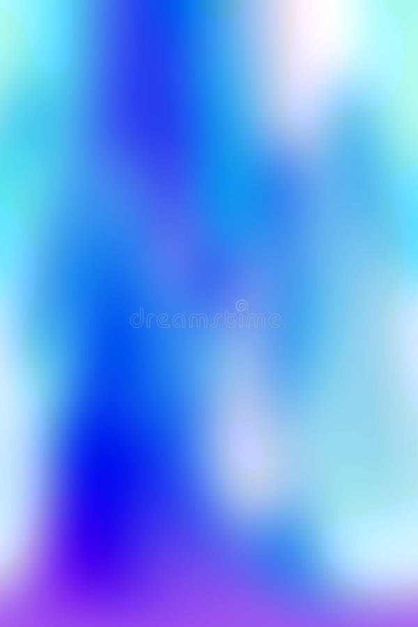 Blue and Lilac Gradient Background. Various Abstract Spots. Vertical ...