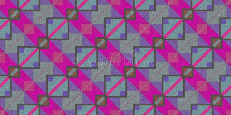 Blue Lilac Purple Seamless Modern Maya Pattern Background Stock ...