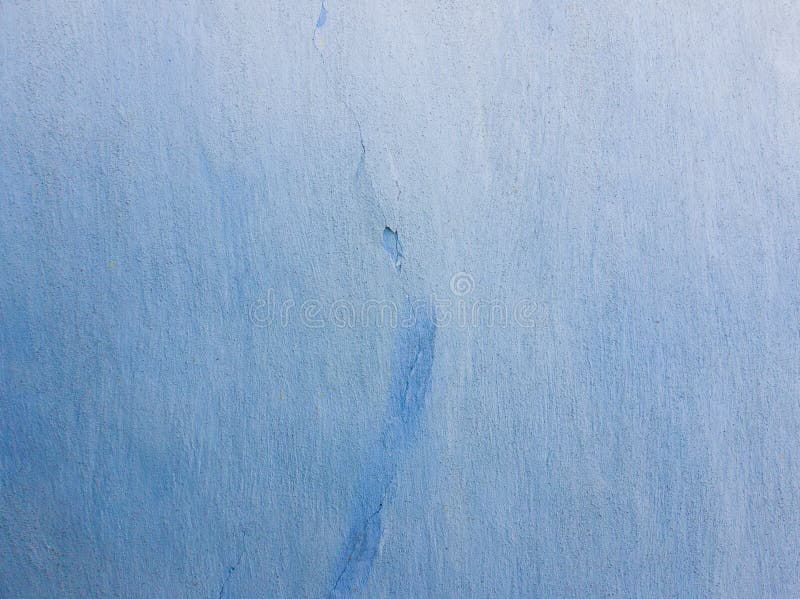 Blue Lime Coating Texture on the Old Wall Texture with a Crack in the ...