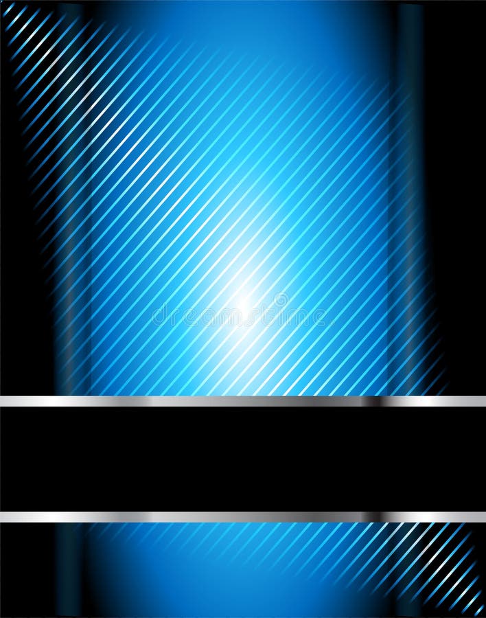 Blue Line Abstract Background Stock Vector - Illustration of business ...