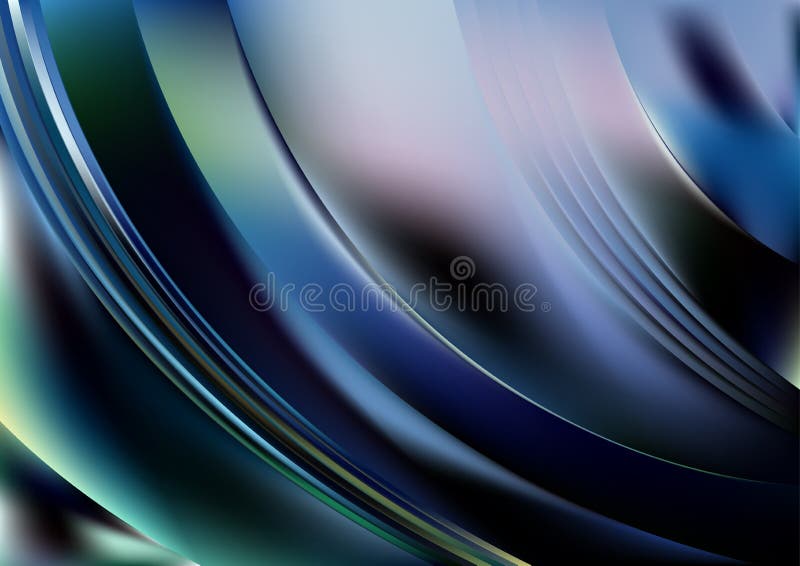 Blue Line Abstract Background Vector Illustration Design Stock Vector ...